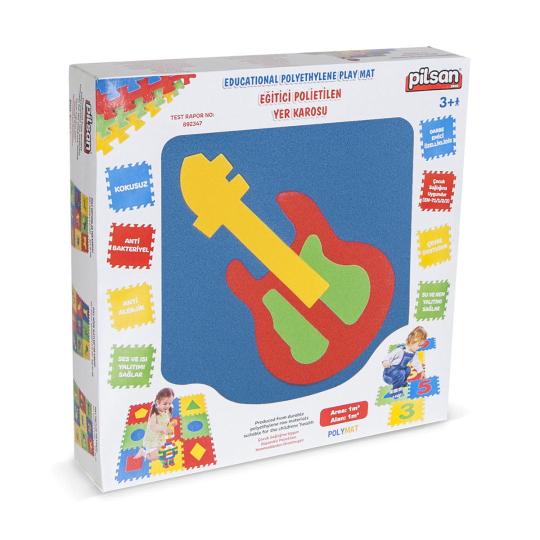 Educational Floor Tiles Musical Instruments 7mm. - Pilsan